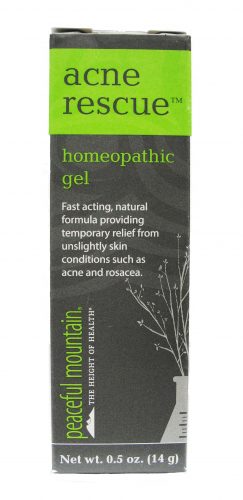 Acne Rescue homeopathic gel by Peaceful Mountain