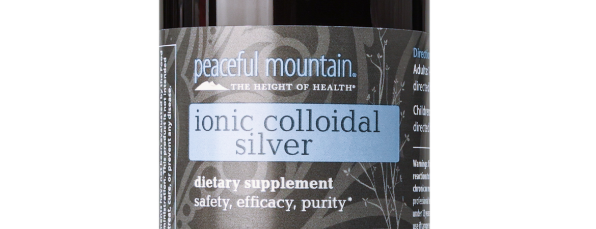 Ionic Colloidal Silver Supplement by Peaceful Mountain