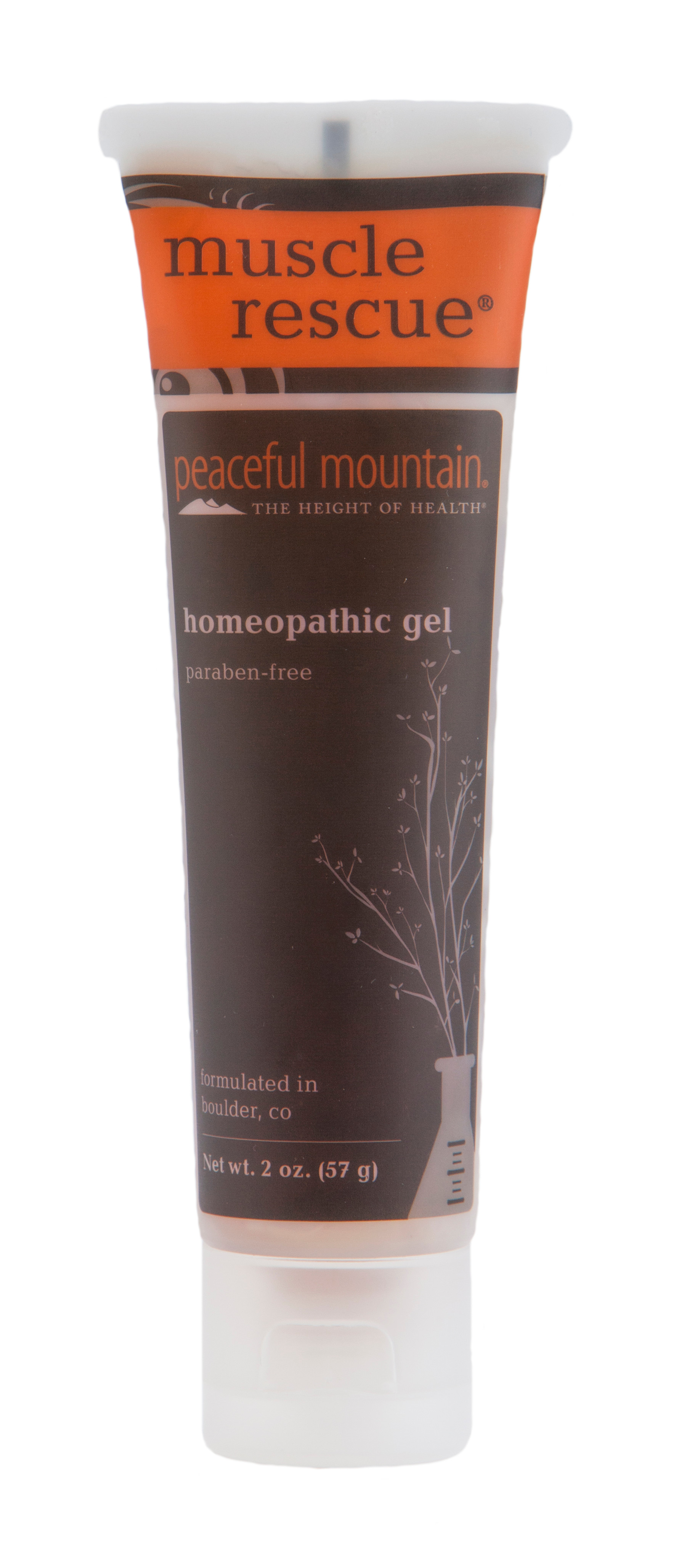 Muscle Rescue homeopathic gel by Peaceful Mountain