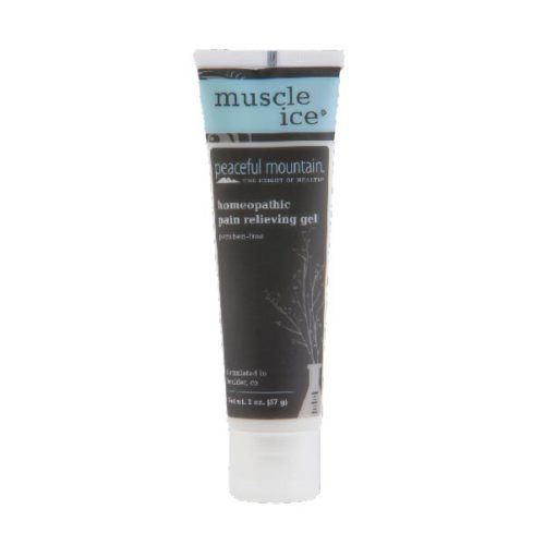 Muscle Ice homeopathic relieving gel by Peaceful Mountain